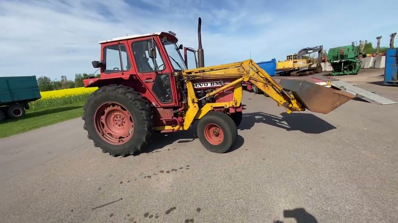 Volvo bm 500 - YouTube