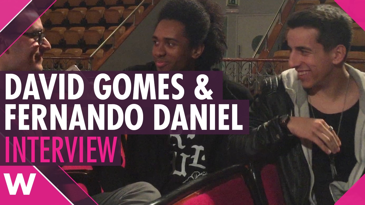 David Gomes and Fernando Daniel - Festival da Canção 2017 (INTERVIEW ...