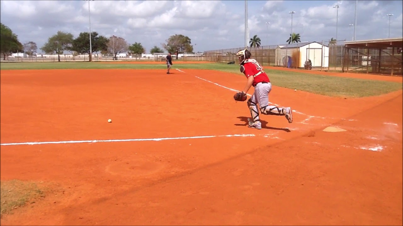 Jordan Shulman (2019 C/1B) - CATCHING SKILLS - Cooper City HS - Broward ...