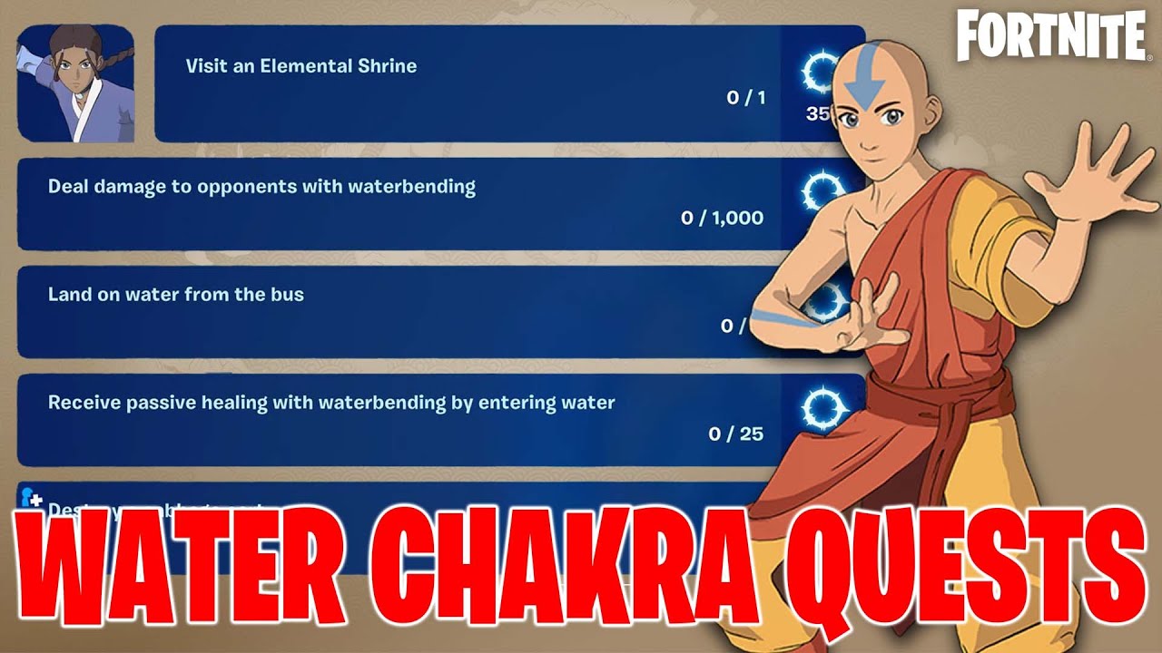 How to *EASILY* Complete All Water Chakra Challenges (Full Guide ...