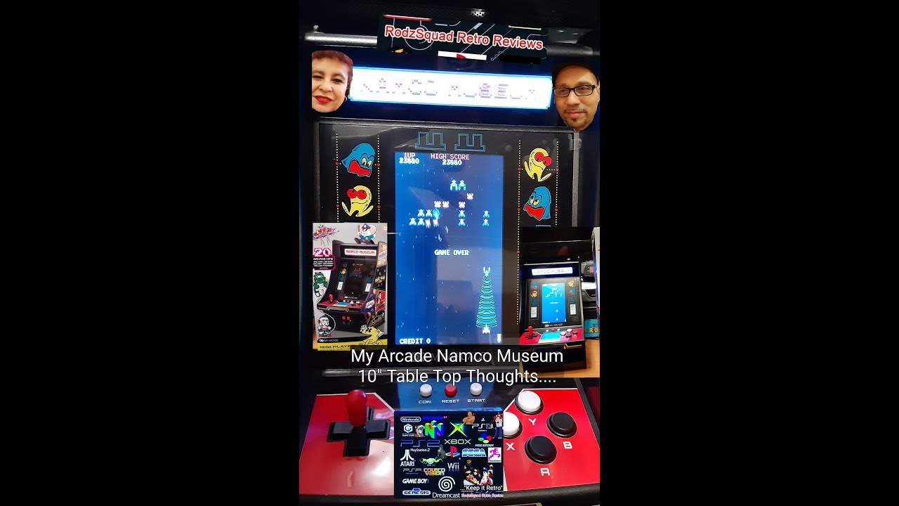 My Arcade Namco Museum 10' Mini Table Top Thoughts - YouTube