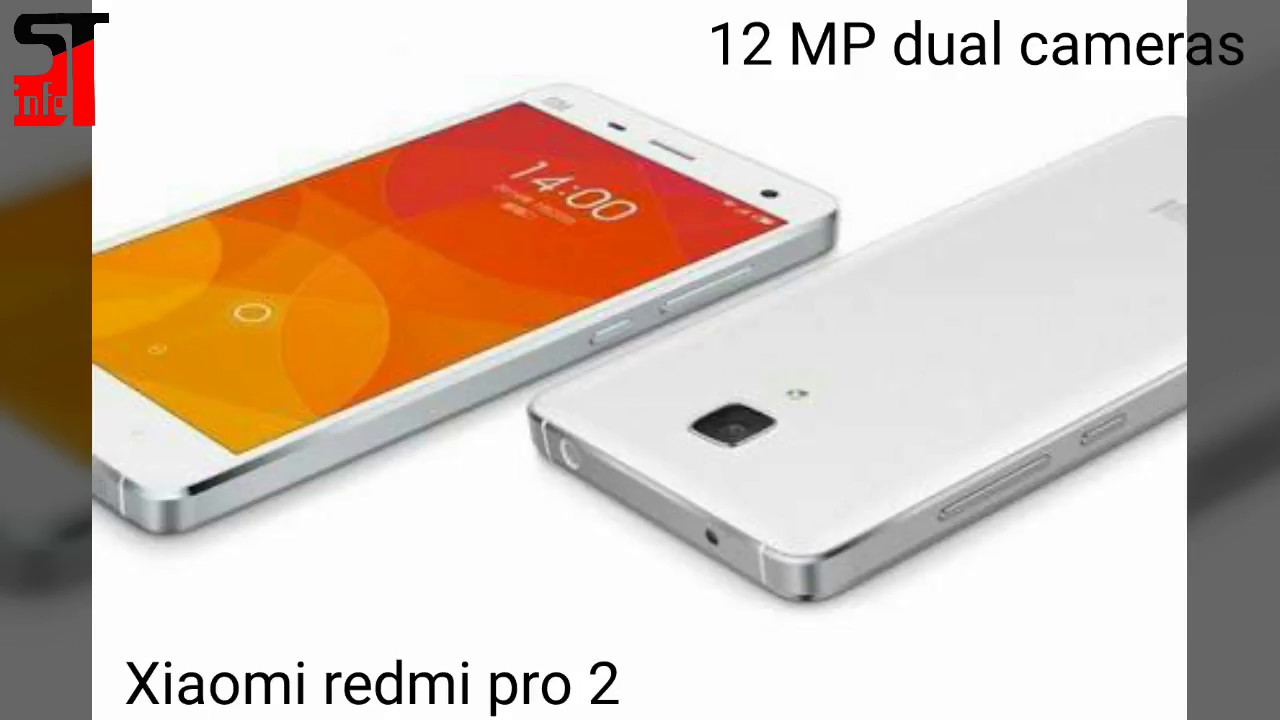 Xiaomi redmi pro 2 - 12 MP dual cameras - YouTube