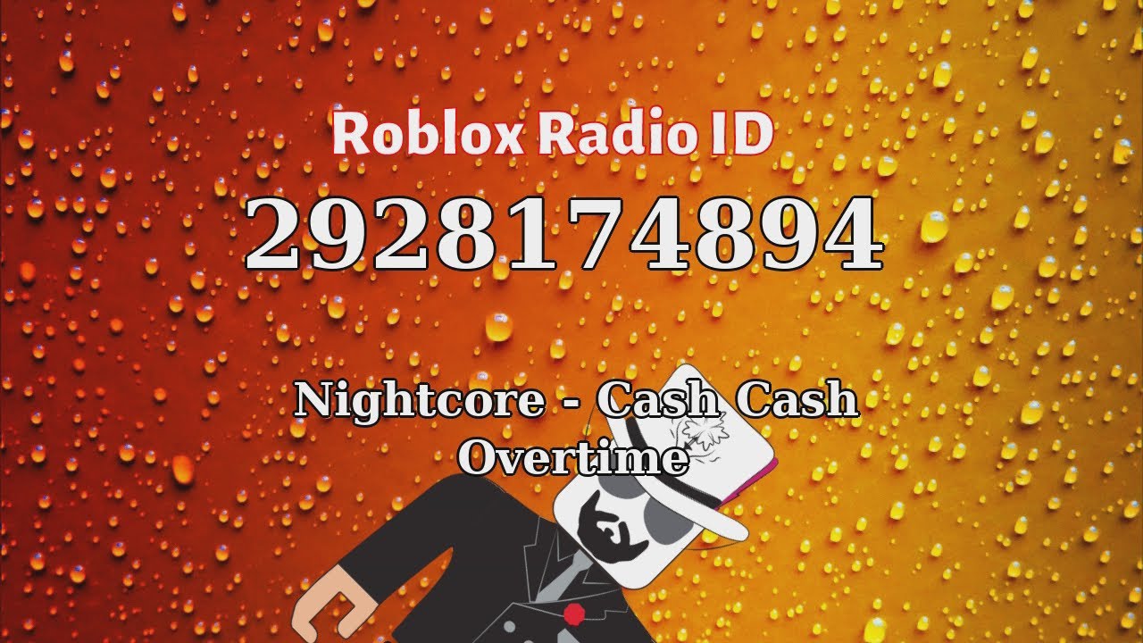 Nightcore - Cash Cash Overtime Roblox ID - Roblox Radio Code - YouTube