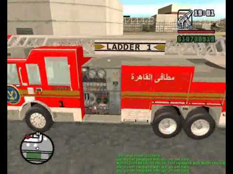 gta sa fire dept. of Cairo pack + ambulance - YouTube