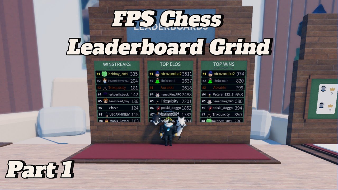 Roblox FPS Chess (Leaderboard Grind Part 1) - YouTube