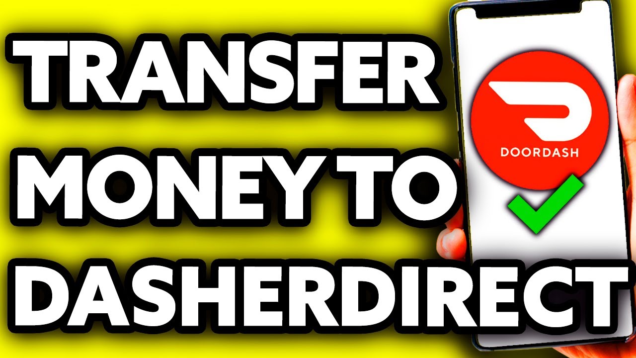 How To Transfer Money from Doordash to Dasherdirect (Easy 2025) - YouTube