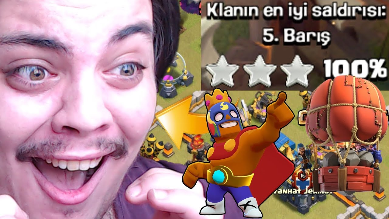 EL PRİMO ve KAYA BALONU ile CLAN SAVAŞI LİGİ Clash of Clans - YouTube
