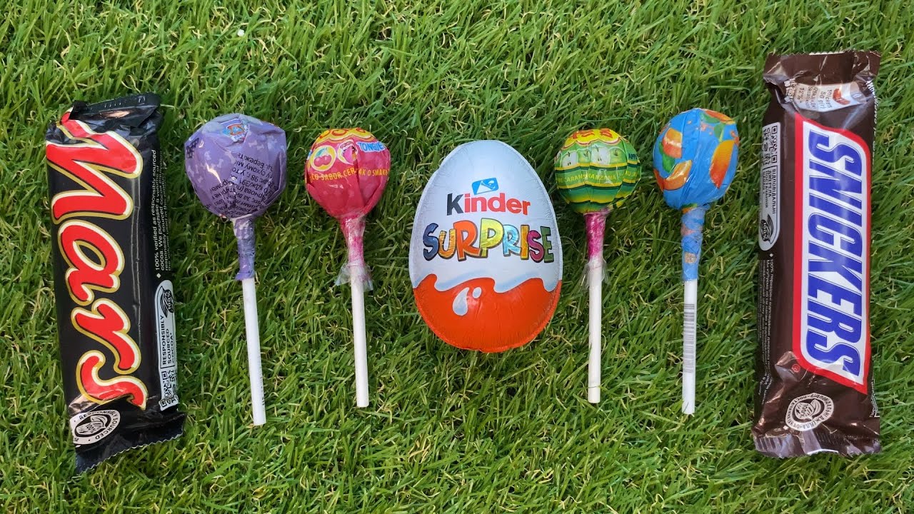 Sweet Lollipops and Candies Unpacking ASMR 🍭 Satisfying Video | Chupa ...