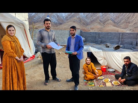 A house building permit was issued | Maryam's happiness and a romantic dinner with Hassan