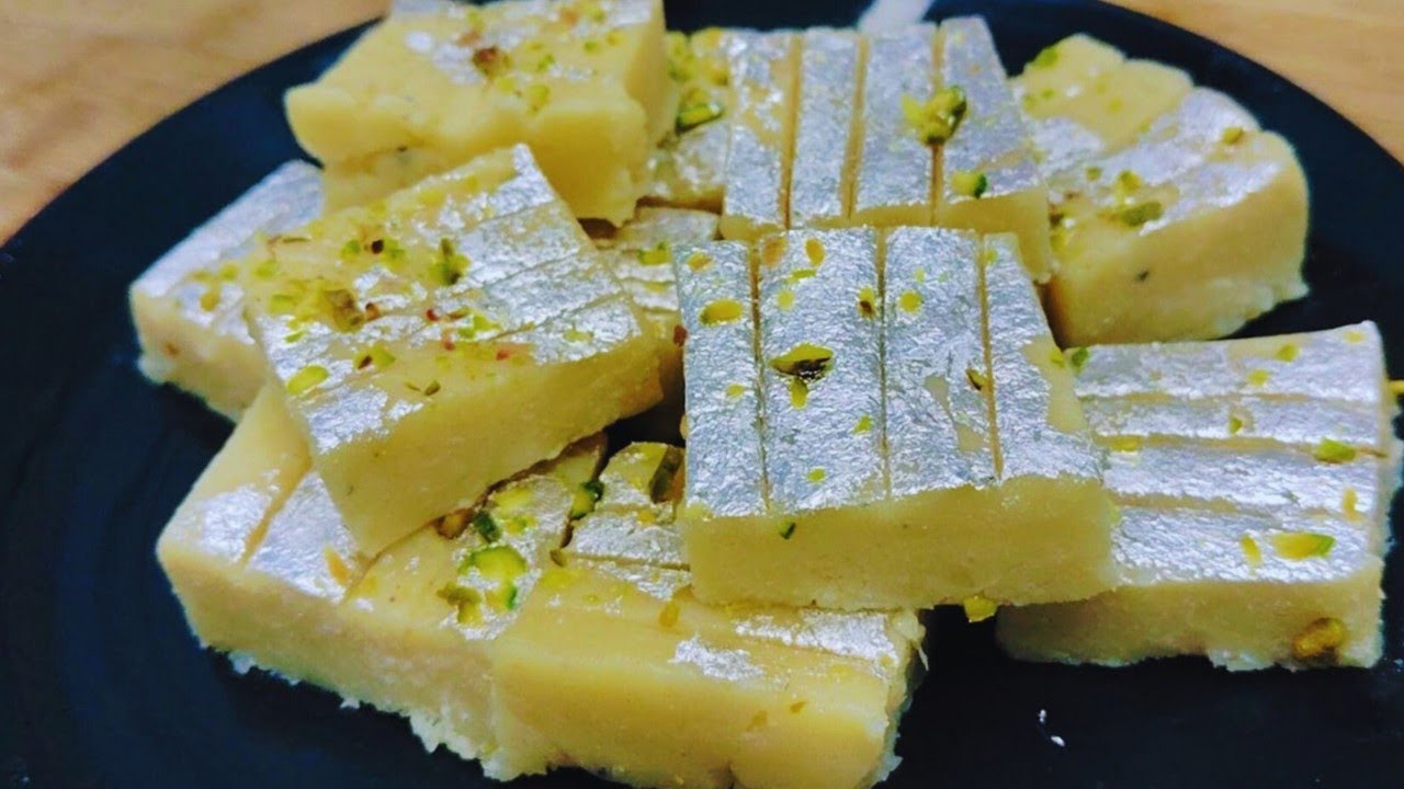 सिर्फ 1 चम्मच घी से बनाएं बीकानेर की बर्फी सिर्फ 10 मिनट में बाजार जैसी ...