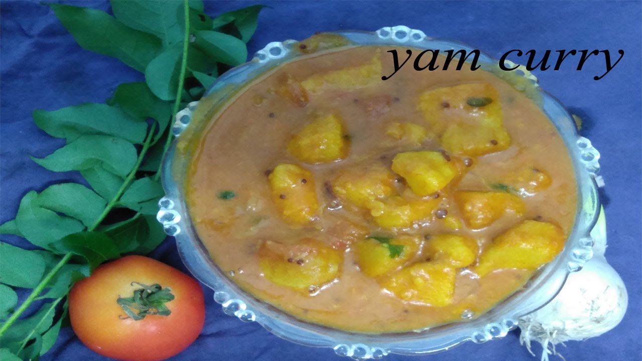 yummy yam curry/healthy chamadumpala kura/simple and easy yam cooking ...