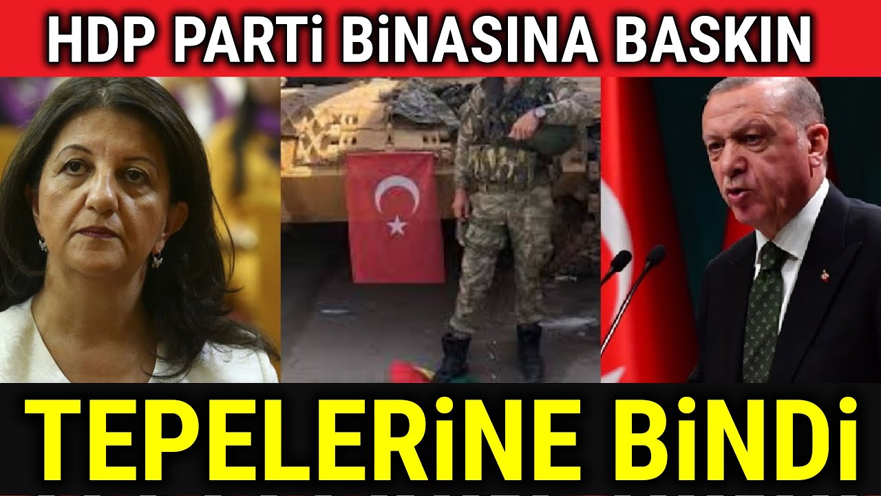 HDP Parti Binasına Baskın Yapıldı. - YouTube