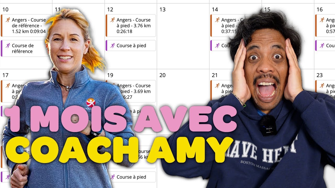Garmin Coach : programme d'entraînement semi-marathon (Coach Amy) - YouTube