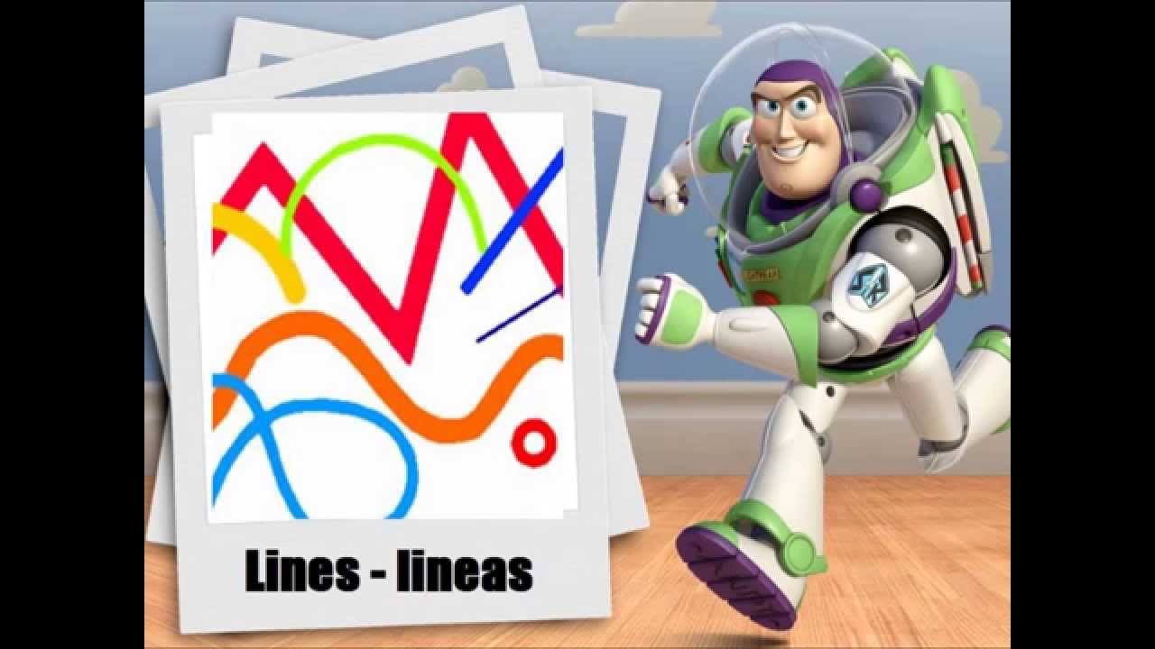 Tipos de lineas en ingles para niños - Types of lines for kids - YouTube