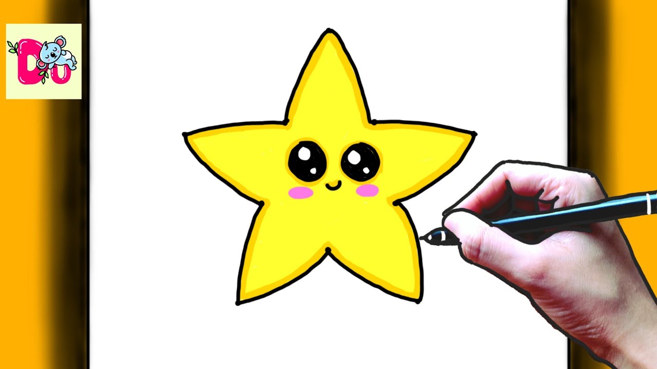 STAR drawing tutorial || DU ARTS PRO - YouTube
