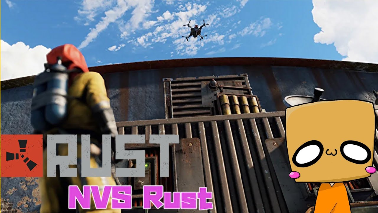 【RUST】NVSRust part1 鯖クローズからはじまった物語 - YouTube
