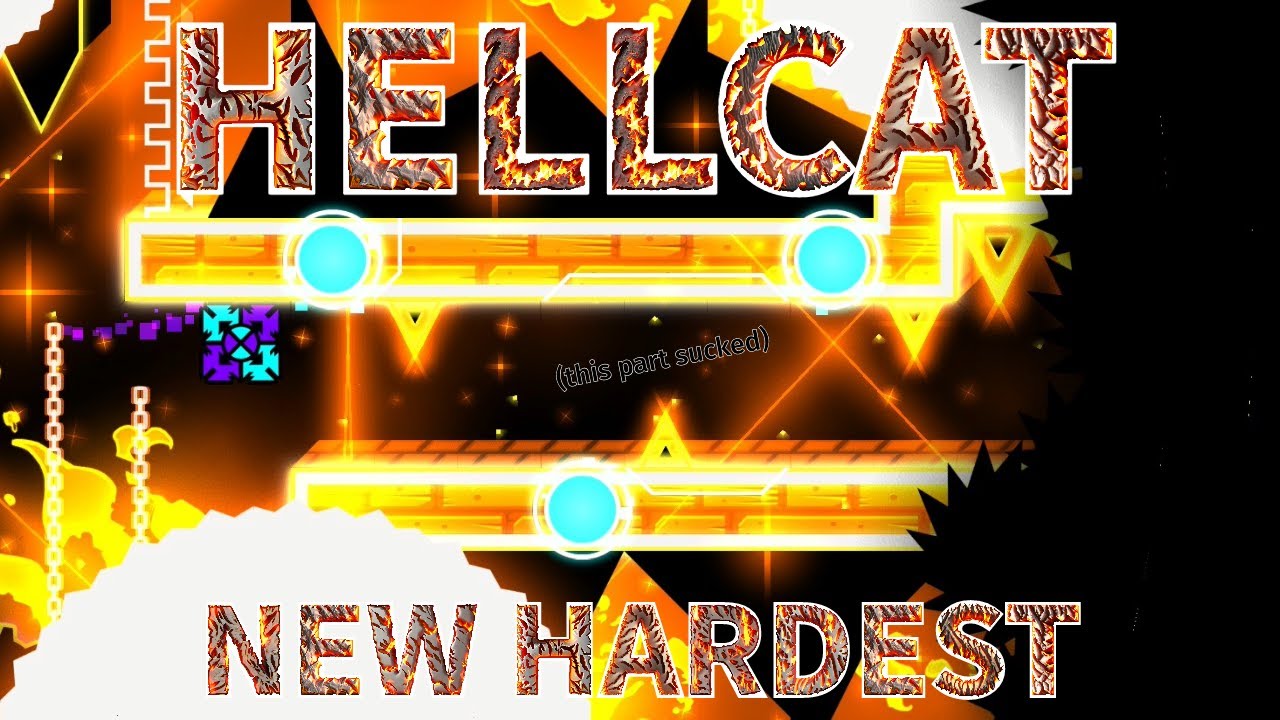 NEW HARDEST - Hellcat by MikeWheelerFan | Geometry Dash - YouTube