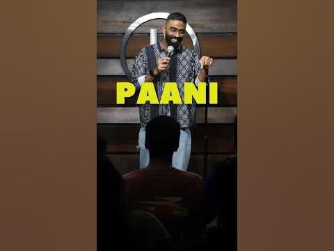 Setting | Pranit More | Ticket link in bio | #shorts #standup #paani #comedy #rjpranit - YouTube