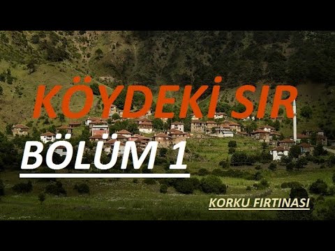 KÖYDEKİ ÇÖZÜLMEYEN SIR - Bölüm 1 - Cin Hikayeleri - Korku Hikayeleri / Sesli Anlatım