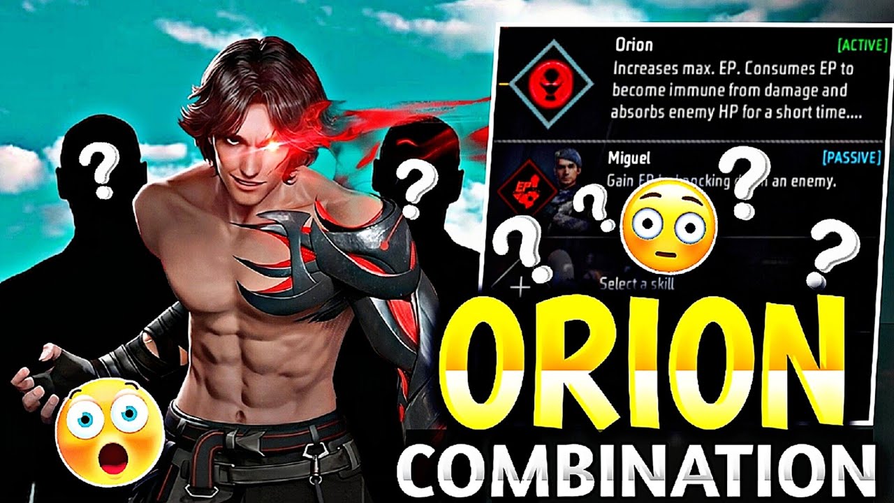 Orion Character Combination & Tricks 🤯 // New Secret Tricks To Use ...