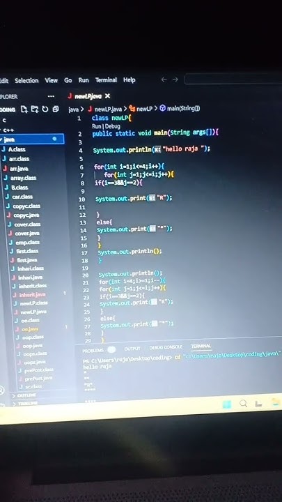 Java Programming Coding Javaprogram Trending Shots Viral Youtube