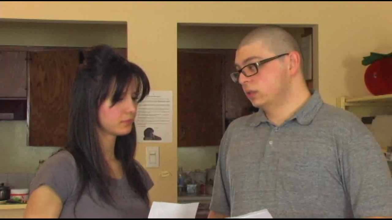 Two actors practicing. Reading a script. Learn from them. - YouTube