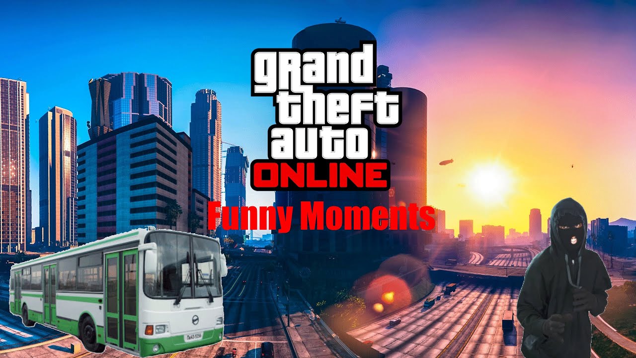 GTA Online Funny Moments: Magic Drift Bus, Impromptu Race, Mugging ...