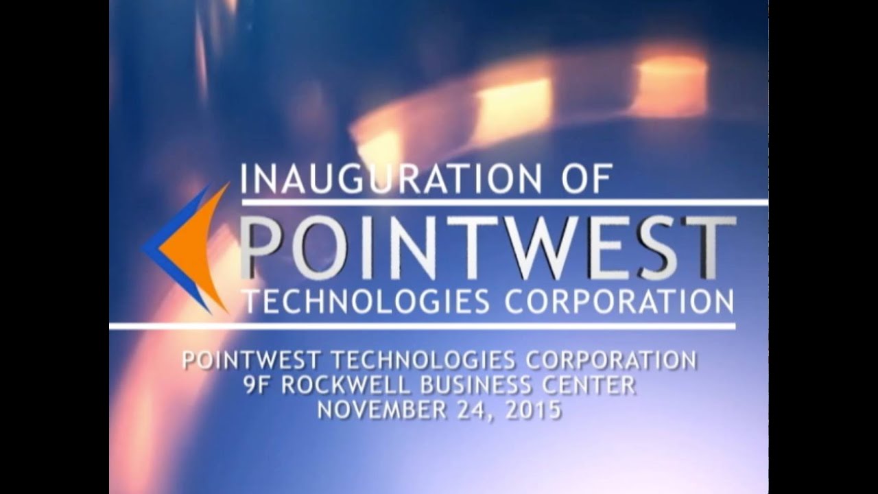 Inauguration of Pointwest Technologies Corporation 11/24/2015 - YouTube