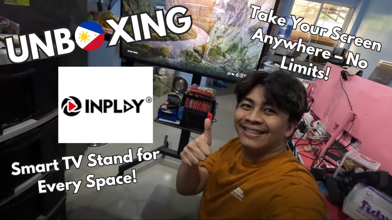 Inplay TV Bracket Cart Unboxing & Setup – Perfect for Any Space! - YouTube