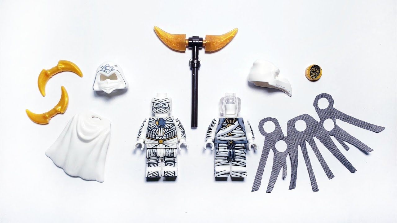 Lego Moon Knight and Khonsu | Marc Spector | Marvel Cinematic Universe ...