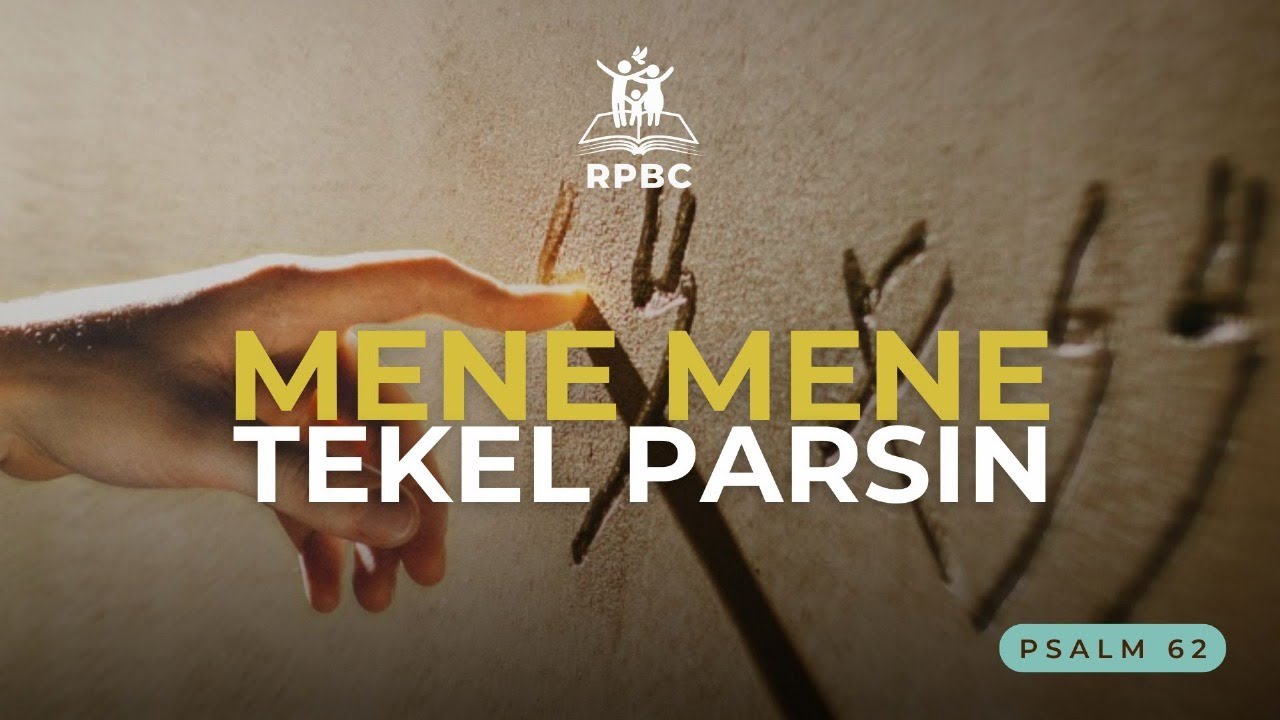 Mene Mene Tekel Parsin | RPBC Stream | 06 October 2024 - YouTube