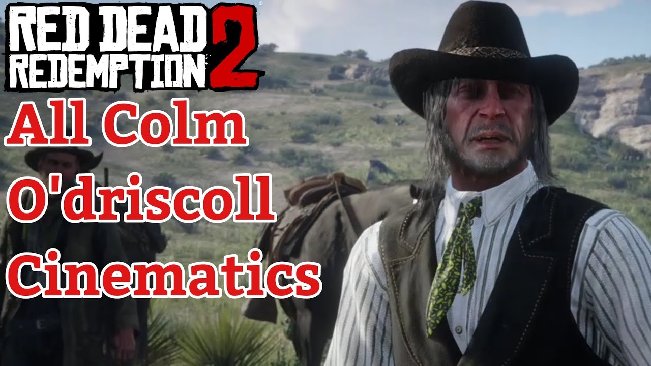 All Colm O'driscoll Cinematics - Red Dead Redemption 2 - YouTube