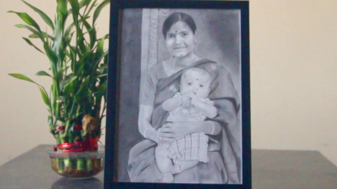 Beautiful 100% HANDMADE Pencil Sketch from MyKidsdrawing Artist team ...