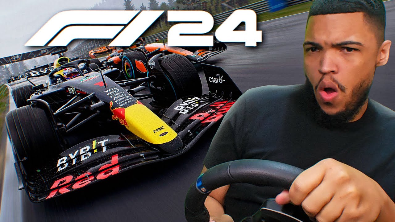 F1 24 CARREIRA NO VOLANTE - A BATALHA COM VERSTAPPEN NO FINAL - YouTube