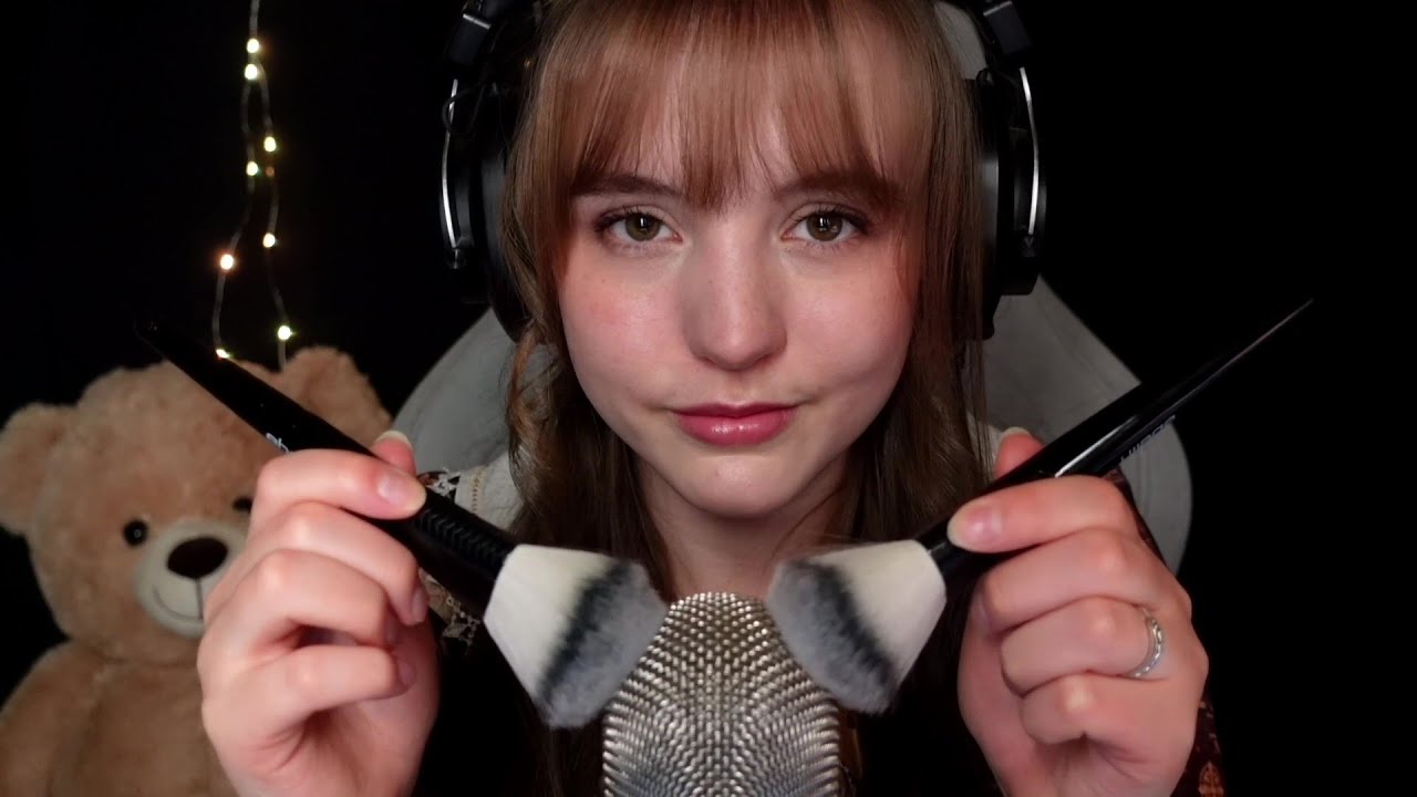 ASMR Soft Purring and Brushing 💤 - YouTube