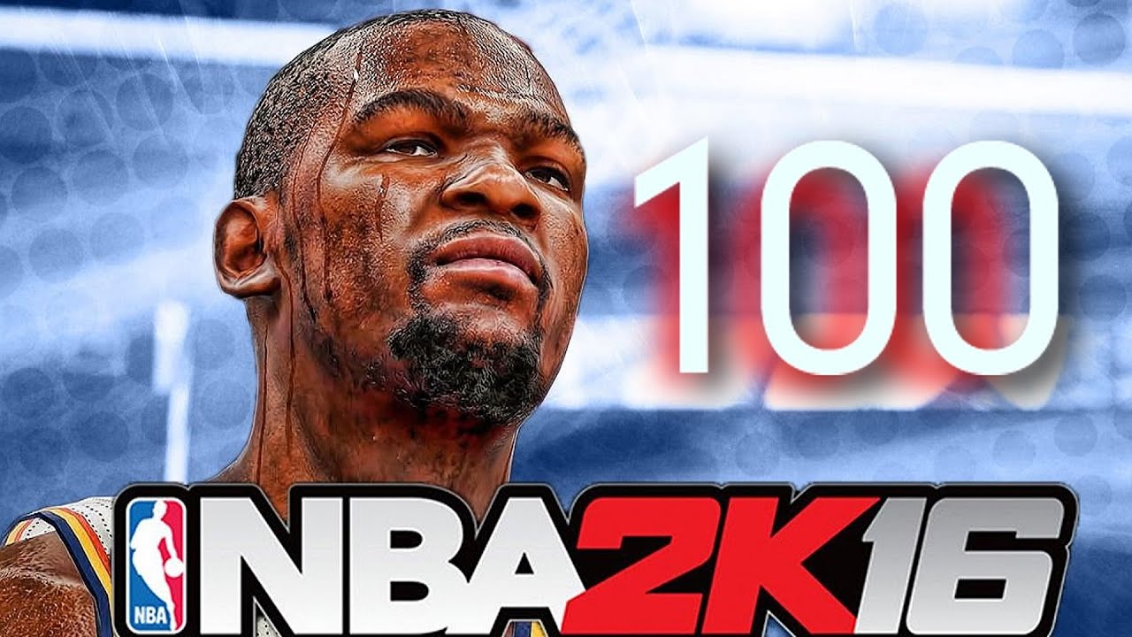 NBA 2K16 Kevin Durant 100 Point Challenge | Demigod Kevin Durant - YouTube