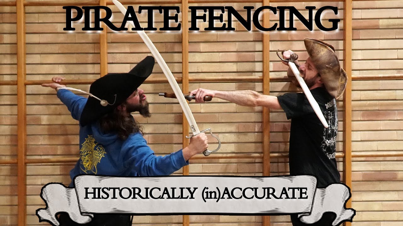 Pirate fencing - sword and pistol - Historically (in)Accurate - YouTube