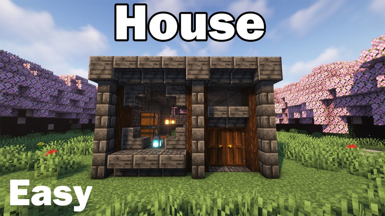 Minecraft: How to Build a Small Deepslate House - YouTube