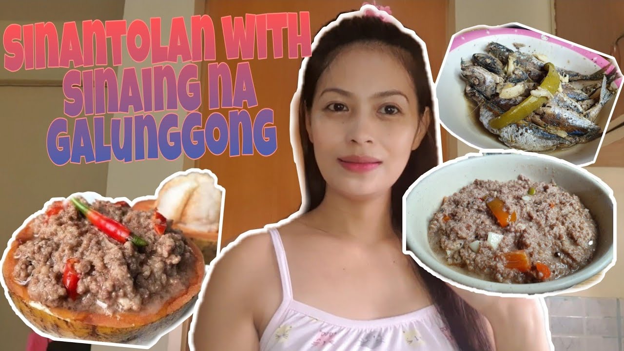 HOW TO COOK GINATAANG SINANTOLAN / QUEZON PROVINCE RECIPE | Descy ...