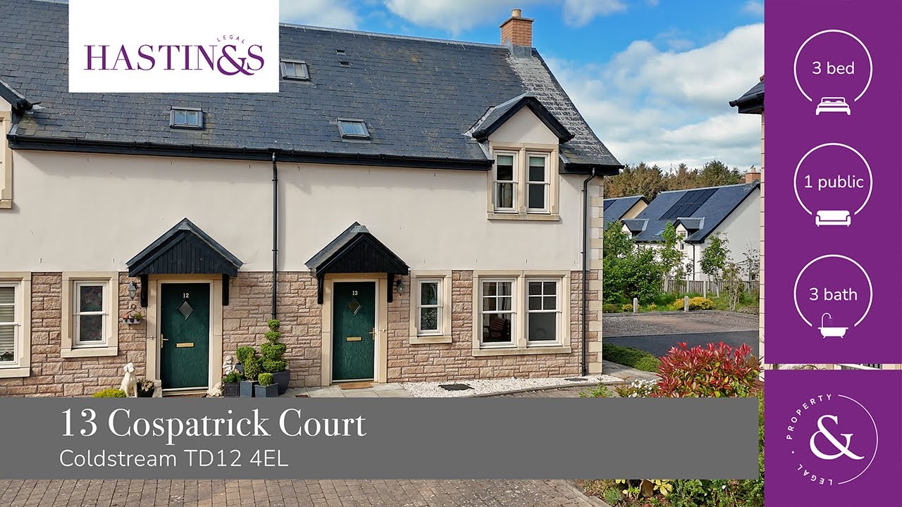 13 Cospatrick Court, Coldstream TD12 4EL - Video Tour - YouTube