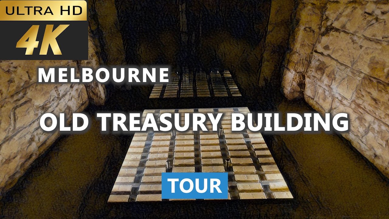 [4k] Melbourne Old Treasury Building Tour | Melbourne Treasury Gardens ...