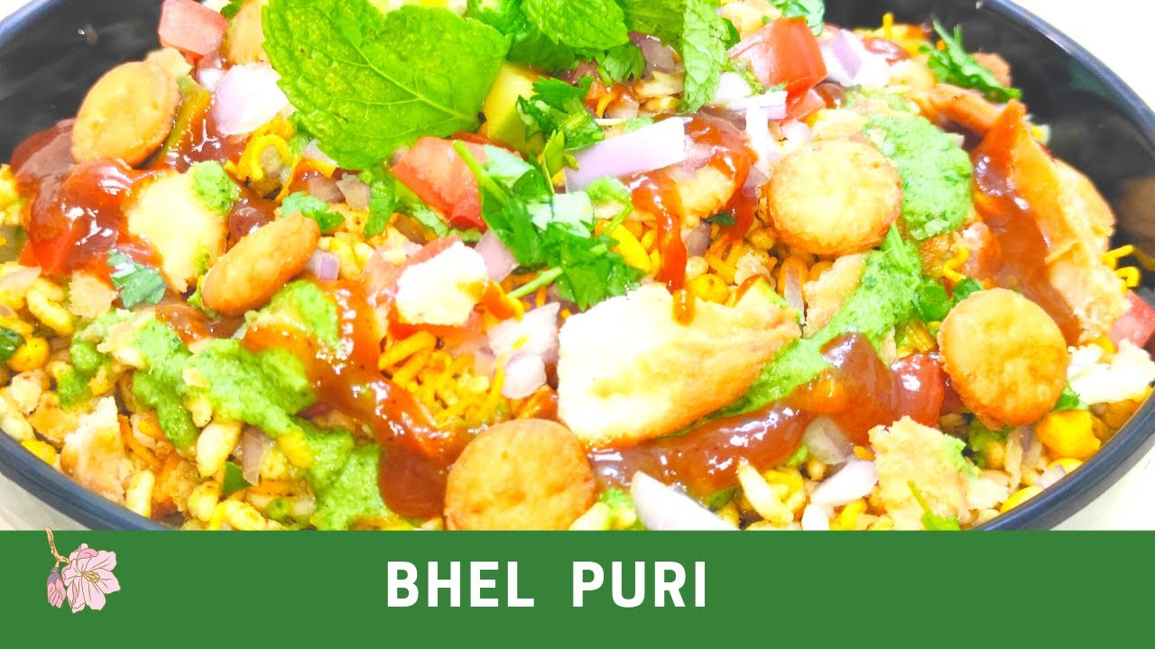 Easy and Instant Bhel Puri Chat Recipe | Easy Chat Recipe | How to make ...