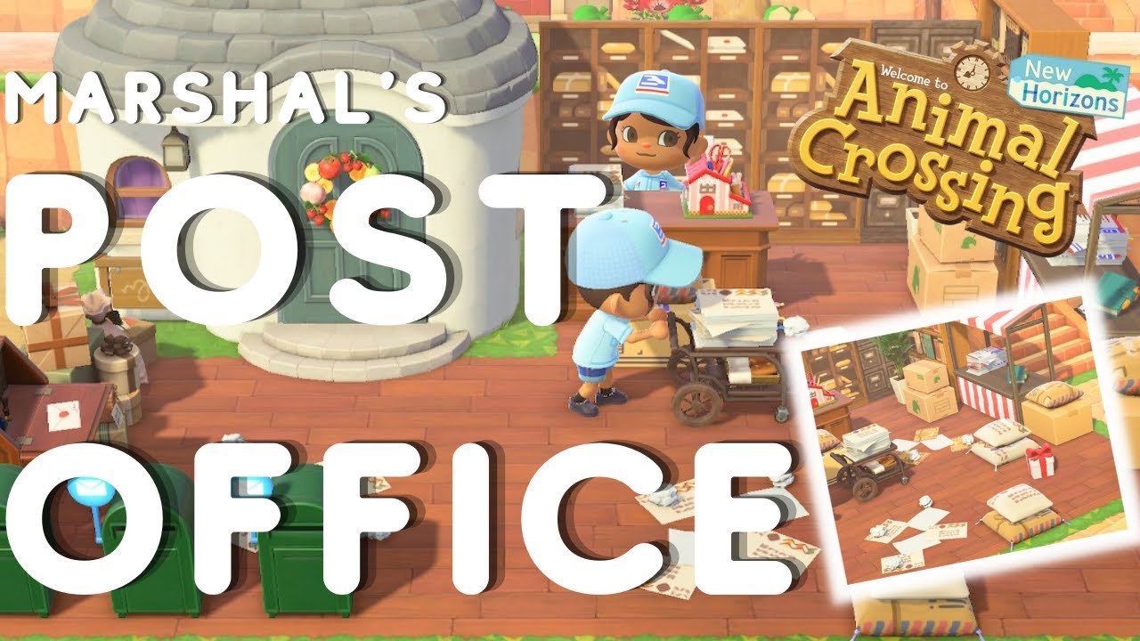 Marshal's Post Office | Animal Crossing Speedbuild - YouTube
