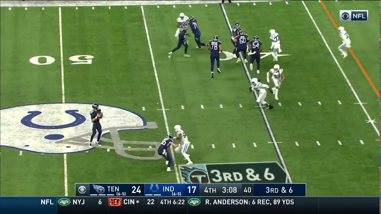 Titans 40-yard Diving Catch Week 13 | Titans vs. Colts | - YouTube