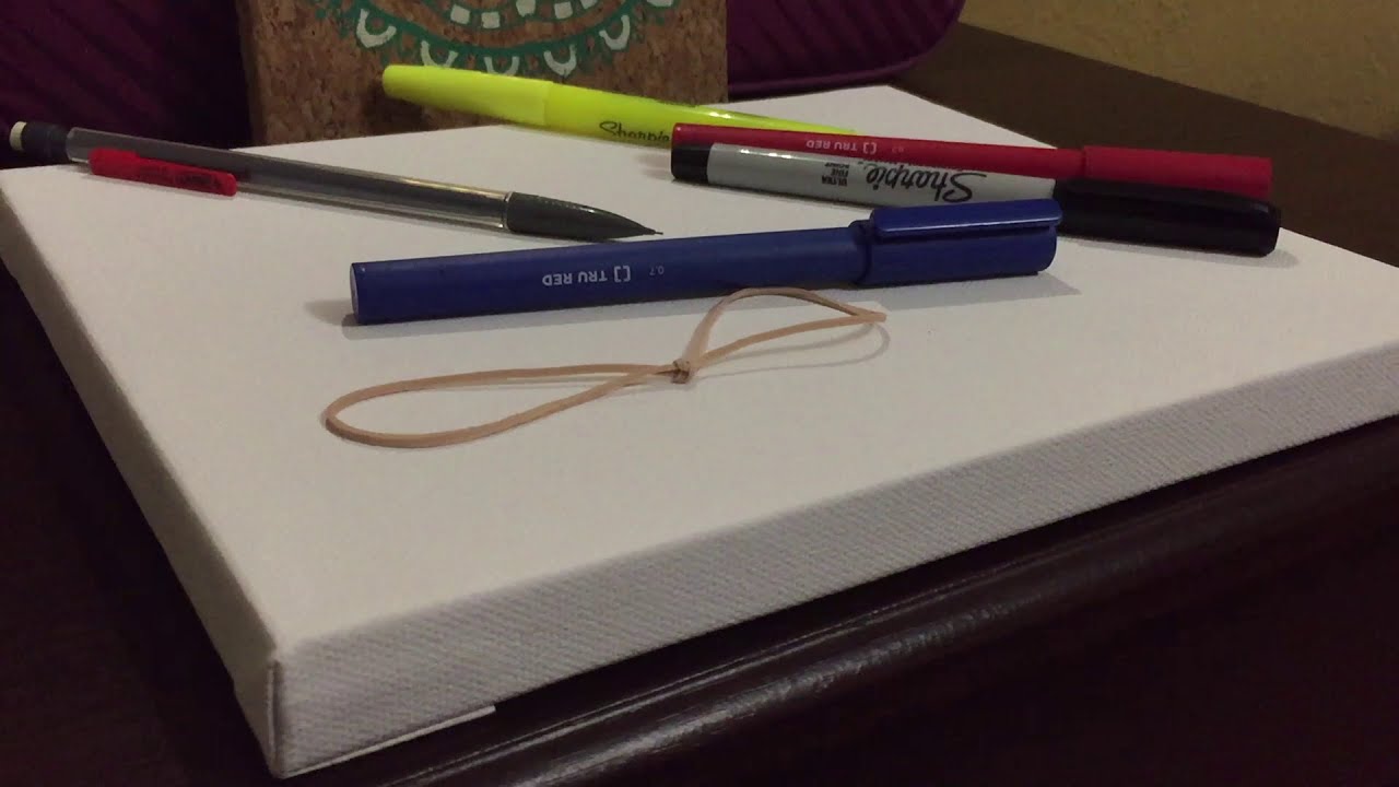 Writing Utensil Keychain - YouTube