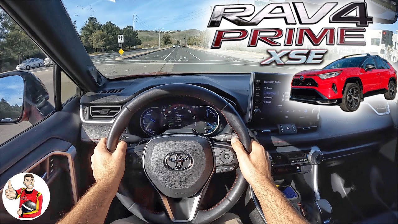 The Toyota RAV4 Prime has Go-Anywhere Efficiency + Go-Fast Power (POV ...