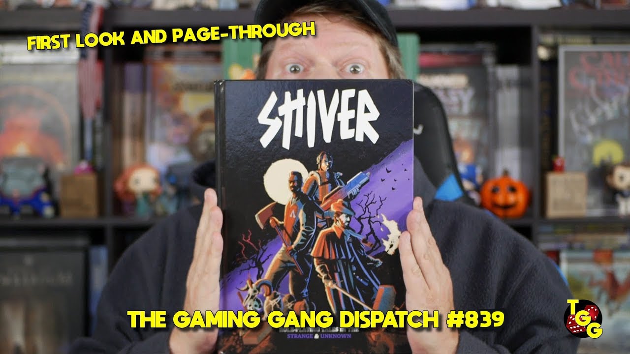 SHIVER RPG First Look and Page-Through on The Gaming Gang Dispatch EP ...