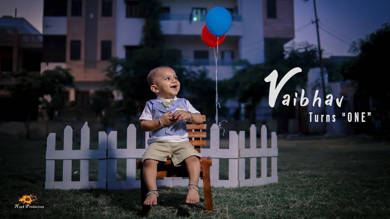 Vaibhav Turns "ONE" || Baby Boy || Pre Birthday Cinematic Shoot ...