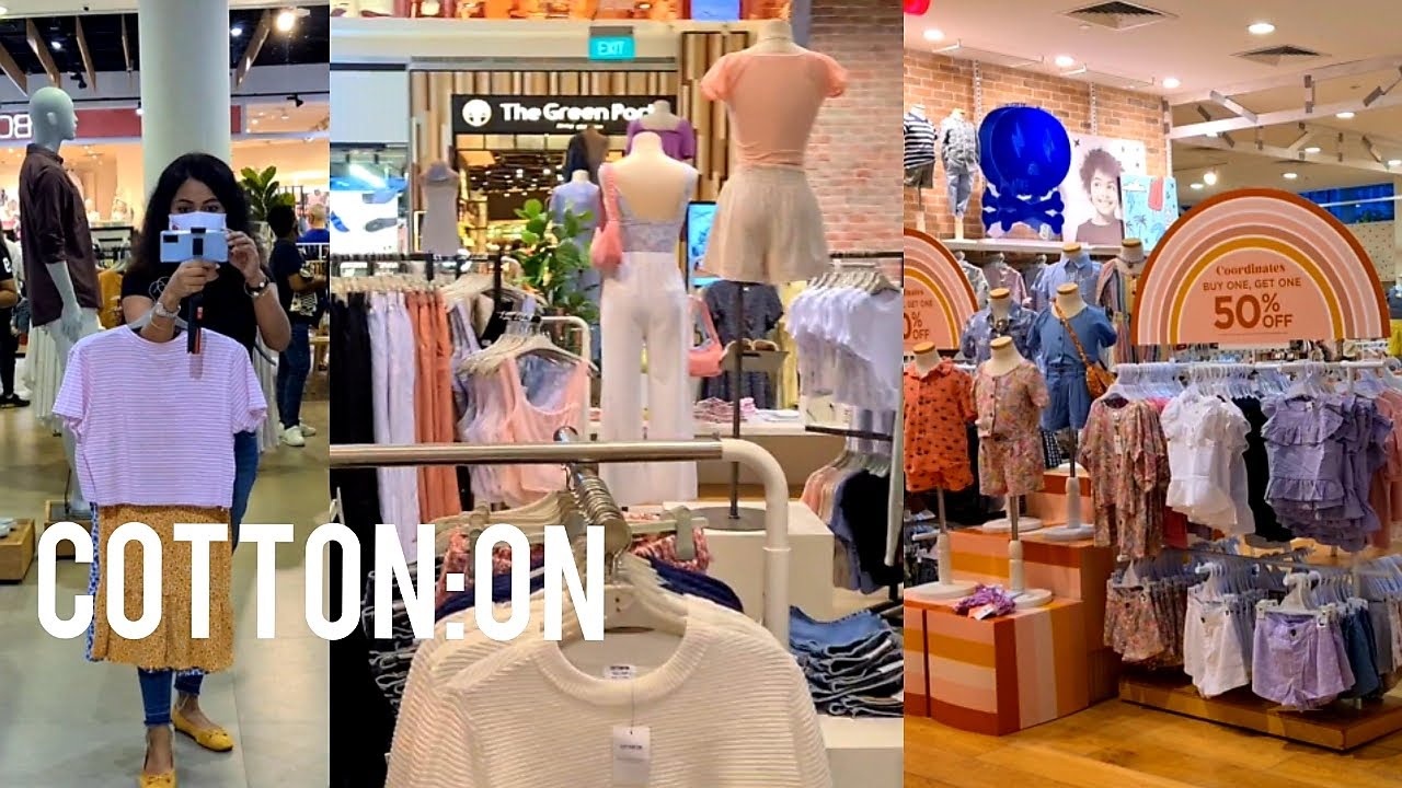 Shopping at COTTON ON 🛍 Come Shop With Me ;) - YouTube