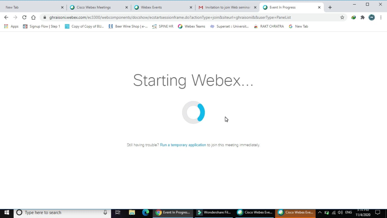 How to present a PPT on Webex - YouTube